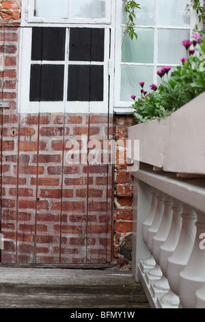 hidden brick wall window Stock Photo - Alamy