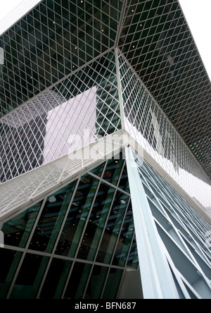 Seattle Public Library, designed by Rem Koolhaas of OMA Stock Photo - Alamy