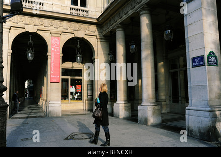 The Comedie Francaise theater at Place Colette, Paris, France Stock ...