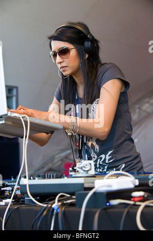DJ Kayper performing Stock Photo - Alamy