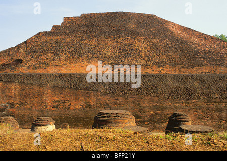 Sariputta Stupa ; Temple site number three ; Nalanda University Complex ...