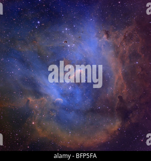 IC 2944, also known as the Running Chicken Nebula Stock Photo - Alamy