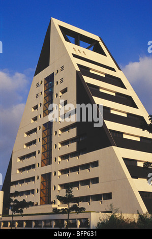 Triangular shape commercial building ; New Bombay ; Mumbai ...