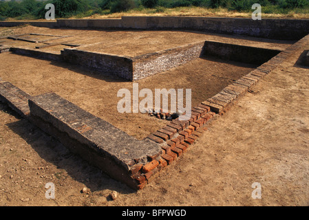 Lothal, Indus Valley Civilization, Archaeological remains of Harappa Port Town, Gujarat, India ...