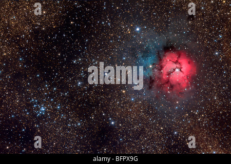 Open Star Cluster, M21, NGC 6531 Stock Photo - Alamy