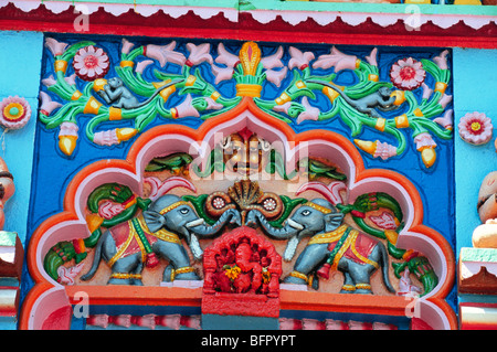 Entrance of Vigneshwara Temple, Vighnahar Ganapati Temple, Hindu temple ...