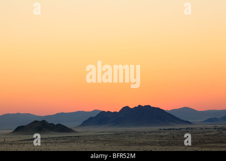 Sunset in Namibia Stock Photo - Alamy