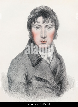 John Constable. Portrait of the English Romantic painter. 11 June 1776 ...