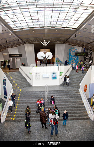 Inside the science centre at the Experimentarium in Copenhagen, Denmark ...