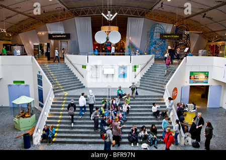Inside the science centre at the Experimentarium in Copenhagen, Denmark ...