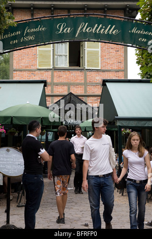 La Flottille Restaurant in The Palace of Versailes Gardens. Versailles ...