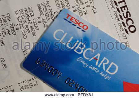 Tesco Shopping Receipt Stock Photo - Alamy