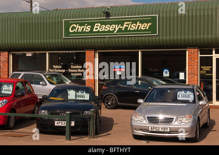 The Chris Basey-Fisher forecourt and showroom selling used cars in ...