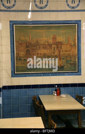 Interior of River Cafe, Putney, South London Stock Photo - Alamy