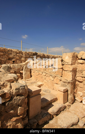 Israel, Negev. The Israelite Temple in Tel Arad Stock Photo - Alamy