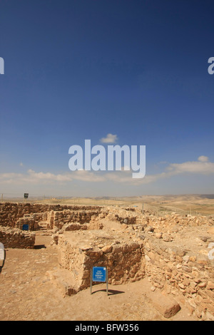 Israel, Negev. The Israelite Temple in Tel Arad Stock Photo - Alamy