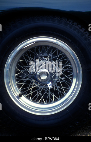 a ferrari wire wheel Stock Photo - Alamy