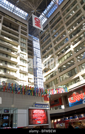 Atlanta Georgia,CNN Center,atrium,stores,food court plaza,Great Wraps ...