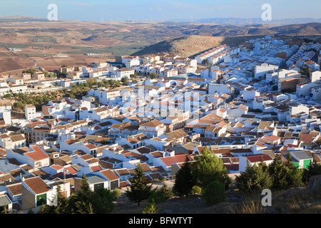 Teba, Malaga Province, Andalusia, southern Spain. Castle of the Star ...