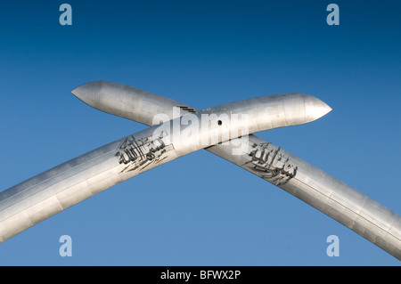 Hands of Victory or Swords of Qādisīyah Baghdad Iraq Stock Photo - Alamy