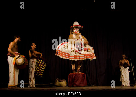 Kathakali Story-Play, an ancient form of southern Indian theater ...