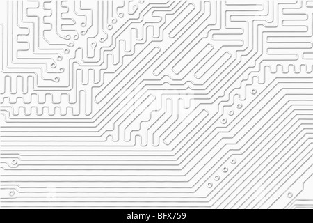 Abstract graphic electronic black-and-white background Stock Photo - Alamy