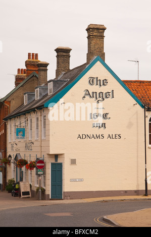 The Angel Inn pub in Halesworth,Suffolk,Uk Stock Photo - Alamy