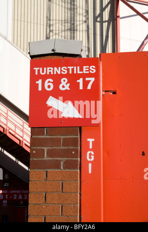 Turnstiles 16 and 17 at Nottingham Forest Football Club NFFC Stock ...
