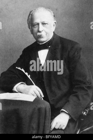 Theodor Fontane (1819 – 1898) German novelist and poet Stock Photo - Alamy