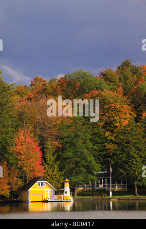 First Lake, Old Forge, Adirondacks, New York Stock Photo - Alamy