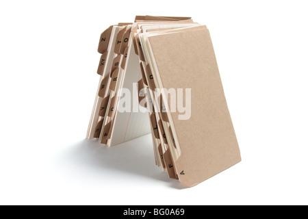 stack of Index cards Stock Photo - Alamy