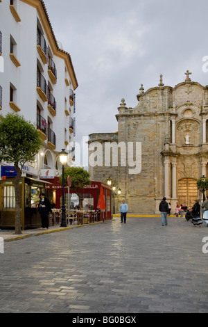 Facade of a church, Tarifa, Cadiz Province, Andalusia, Spain Stock ...