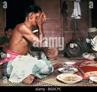 Folk medicine practitioner, Bomoh, Malaysia, Southeast Asia, Asia Stock ...