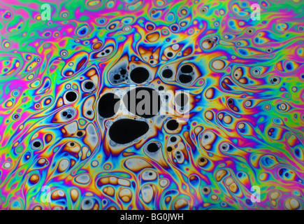 Pattern of lines with interference on black background. Animation ...