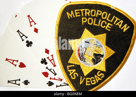 Patch of the Las Vegas Metropolitan Police Department Stock Photo - Alamy