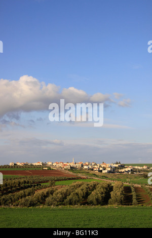 Israel, Lower Galilee, Bedouin village Taibe in Issachar Heights Stock ...