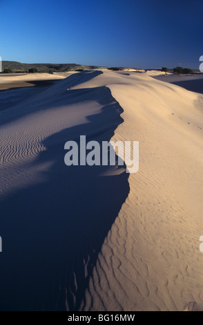 Sand Dunes at Sarodrano near Tulear or Toliara, south-west Madagascar ...