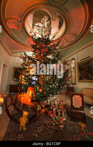 UK, England, Cheshire, Knutsford, Tatton Hall, Nutcracker themed ...