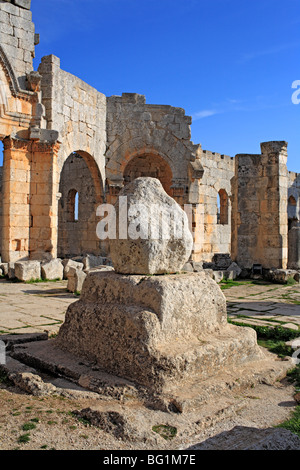 Church of St Simeon Stylites, 475. It was built on the site of the ...
