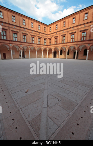 Piazza dei martiri and castello dei Pio, Carpi, Emilia Romagna, Italy ...