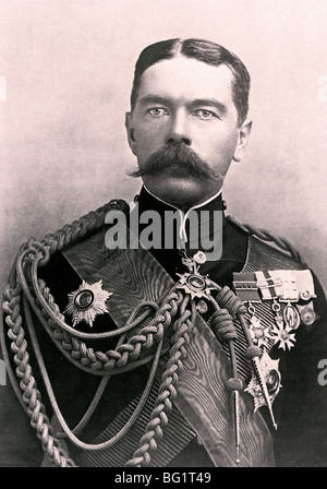 Lord KITCHENER (Horatio Herbert Kitchener). Portrait. British leader ...
