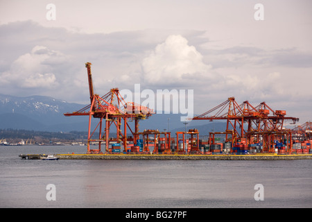Port of Vancouver, Centerm Container Terminal, operated by DP World ...