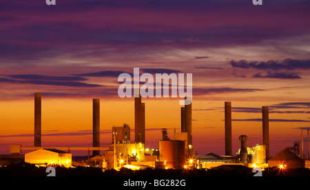 Alcan Lynemouth Aluminium Smelter in Northumberland, England Stock ...