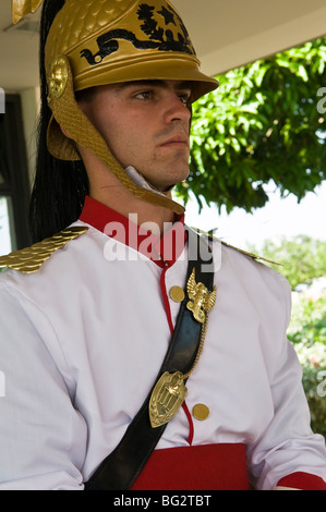 Guard at the presidential palace in Brasilia , Brazil Stock Photo - Alamy