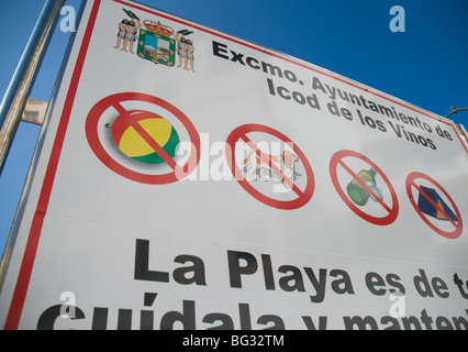 San Marcos Beach in Tenerife Stock Photo - Alamy