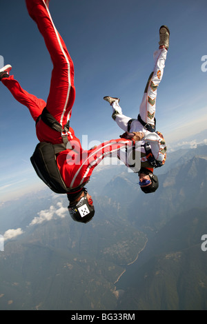 Skydive team is flying head down with practice for the National ...