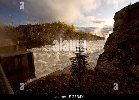 Rat River Dam northern Manitoba Canada Stock Photo - Alamy