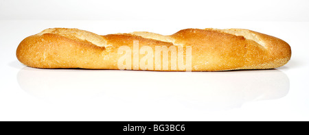 White Bastone Loaf of bread Stock Photo - Alamy