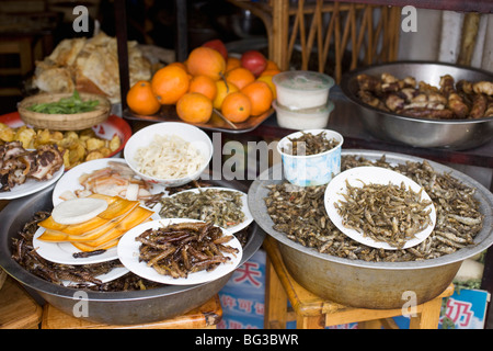 Chinese food, Lijiang, Yunnan, China Stock Photo - Alamy