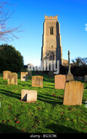 Church of Saint Mary at Erpingham, Norfolk, United Kingdom Stock Photo ...